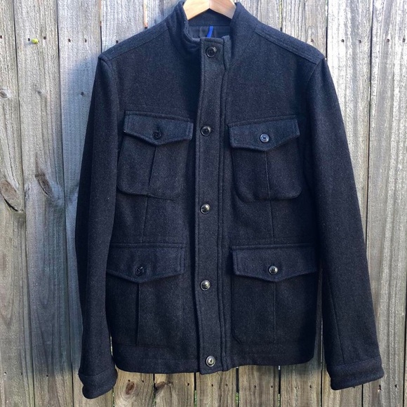 Kenneth Cole Reaction | Jackets & Coats | Black Kenneth Cole Reaction ...